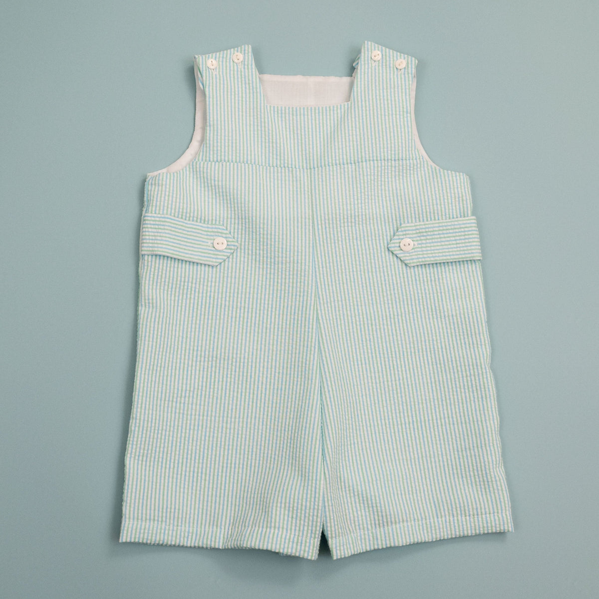 Joshua Boys Mini Striped Seersucker Jon Jon – Angels & Company Clothing