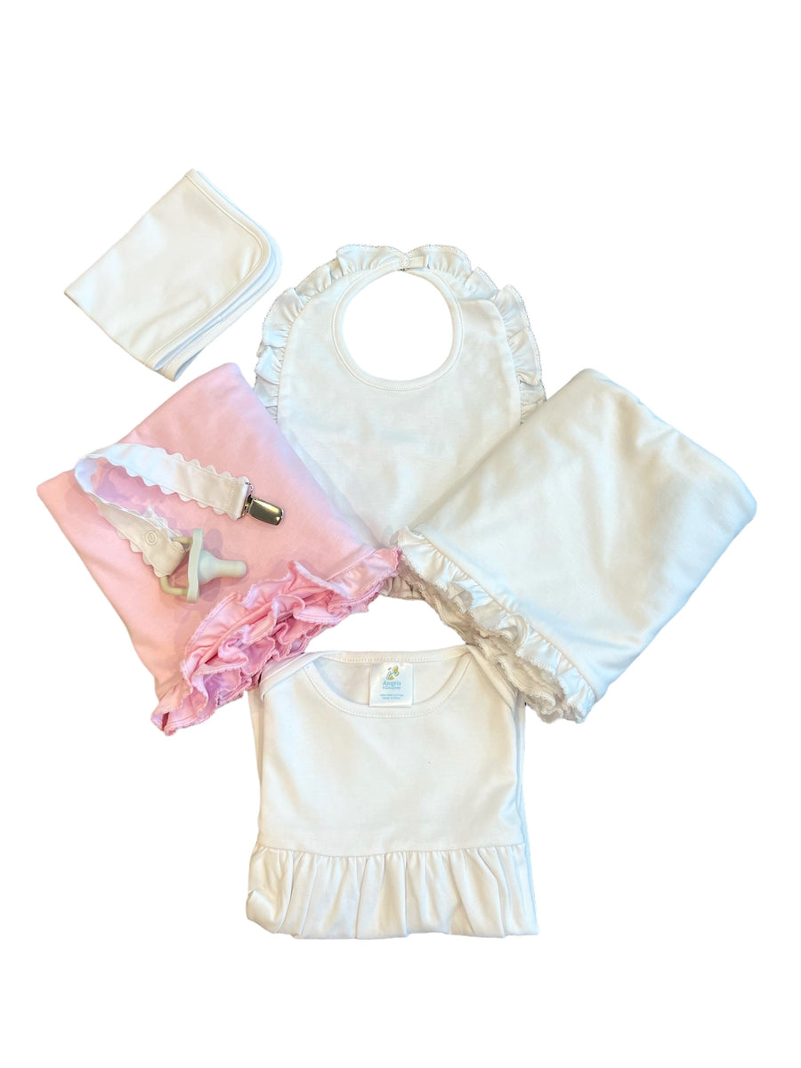 Little Girl Layette Set – Angels & Company Clothing